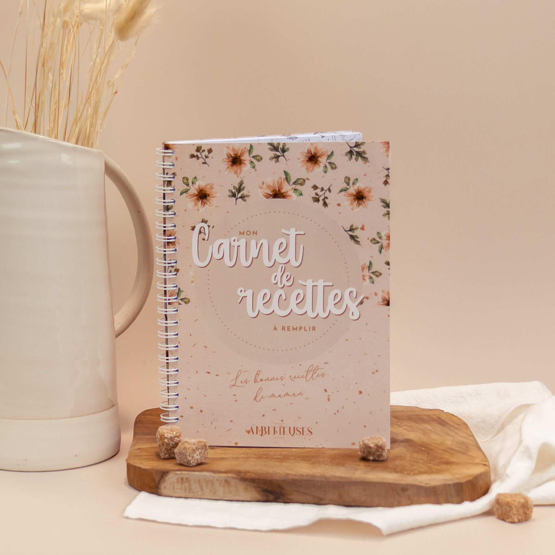 Carnet de recettes à remplir édition limitée - Parfaite - Les Ambitieuses